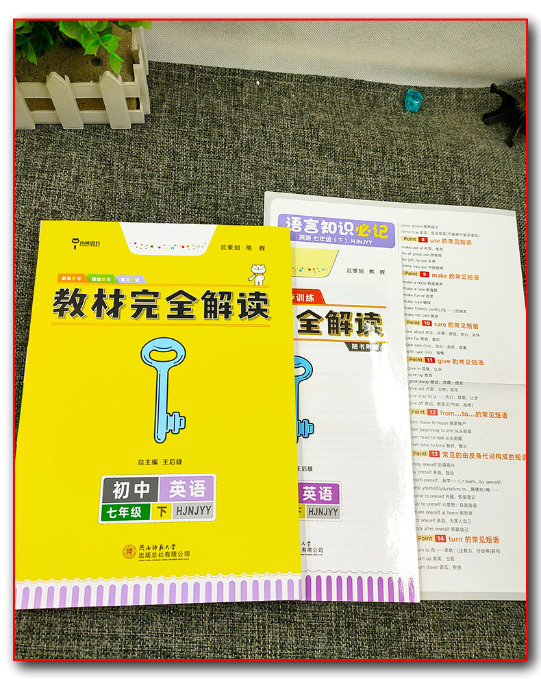 2022春版王后雄学案教材完全解读七年级英语下沪教牛津版HJNJ初一7年级下册课时同步讲解辅导书参考资料教辅课文翻译解析复习全解_虎窝淘