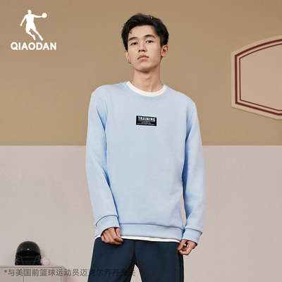 乔丹加绒休闲卫衣运动长裤男女生