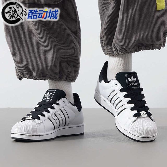 Adidas Clover Men's and Women's Shoes 2025 Spring New Classic Shell Toe ...