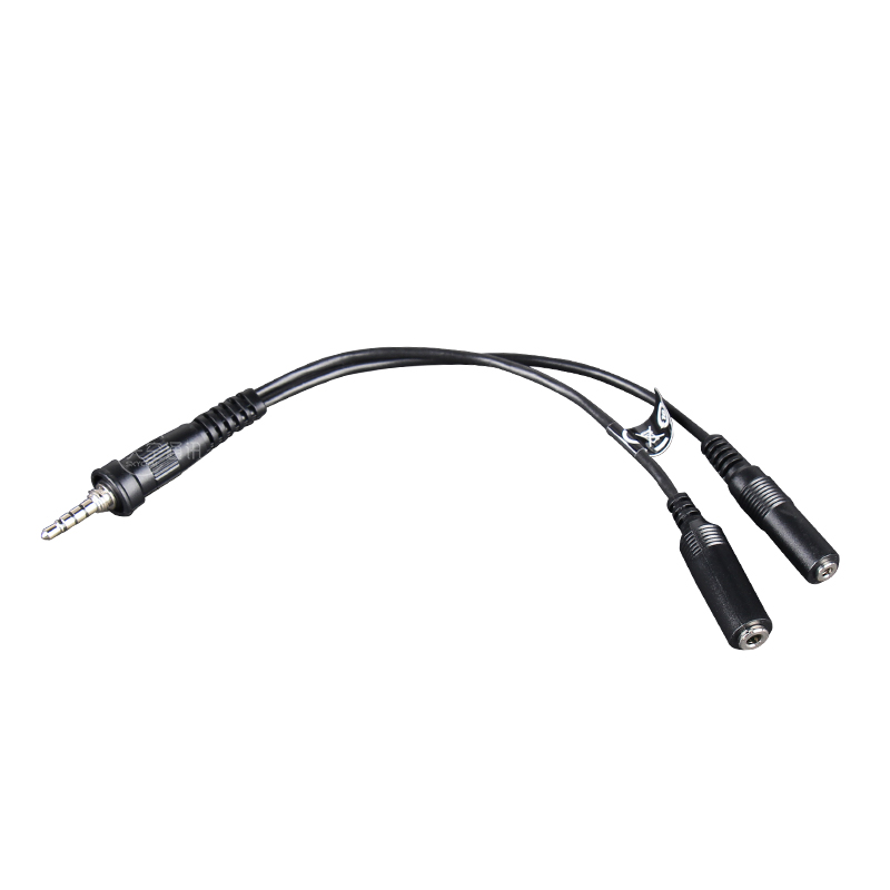 YAESU 八重洲 CT-91 耳机麦克风音频转换线VX-6R 7R FT-270R 277R_虎窝淘