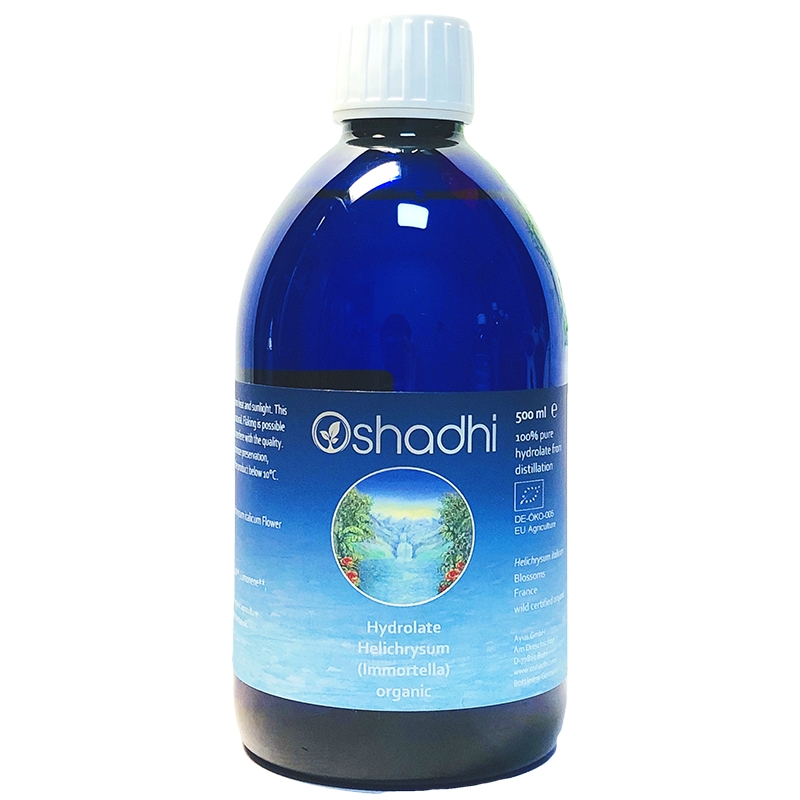 德国O家Oshadhi蜡菊永久花纯露500ml闭口提亮肌肤改善黑眼圈_虎窝淘