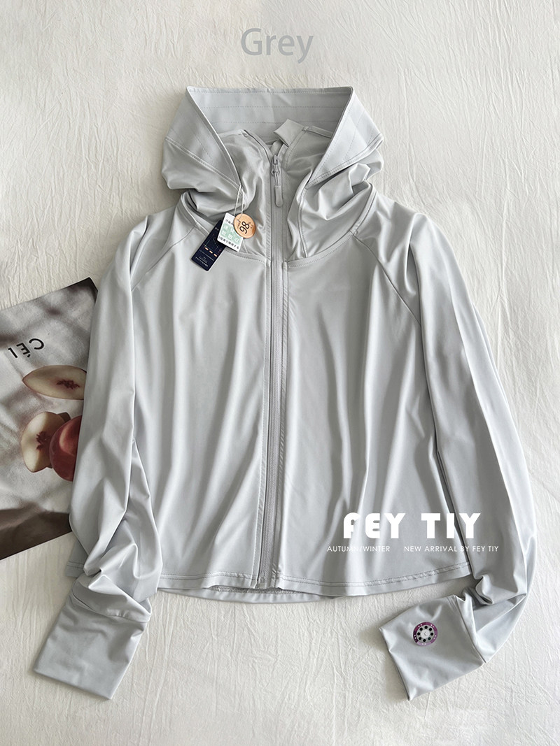 晒不黑！巨凉快防晒衣女2023夏季透气防紫外线UPF50+香秀同款锦纶_虎窝淘