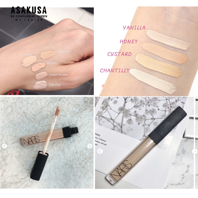 NARS Sweetheart Concealer for Dark Circles and Acne Marks Vanilla Honey ...