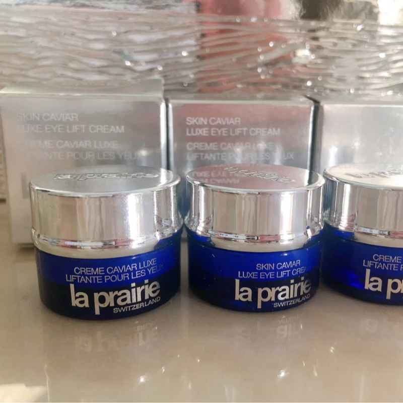 La Prairie蓓丽莱珀妮lp蓝鱼子精华琼贵紧致眼霜3ml小样淡化细纹_虎窝淘