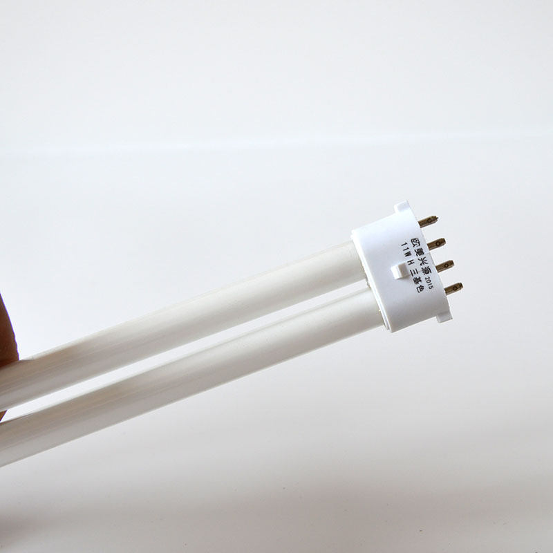 欧美光源H形(型)灯管11W三基色灯管护眼台灯2G7-4p灯头4500k暖光_虎窝淘