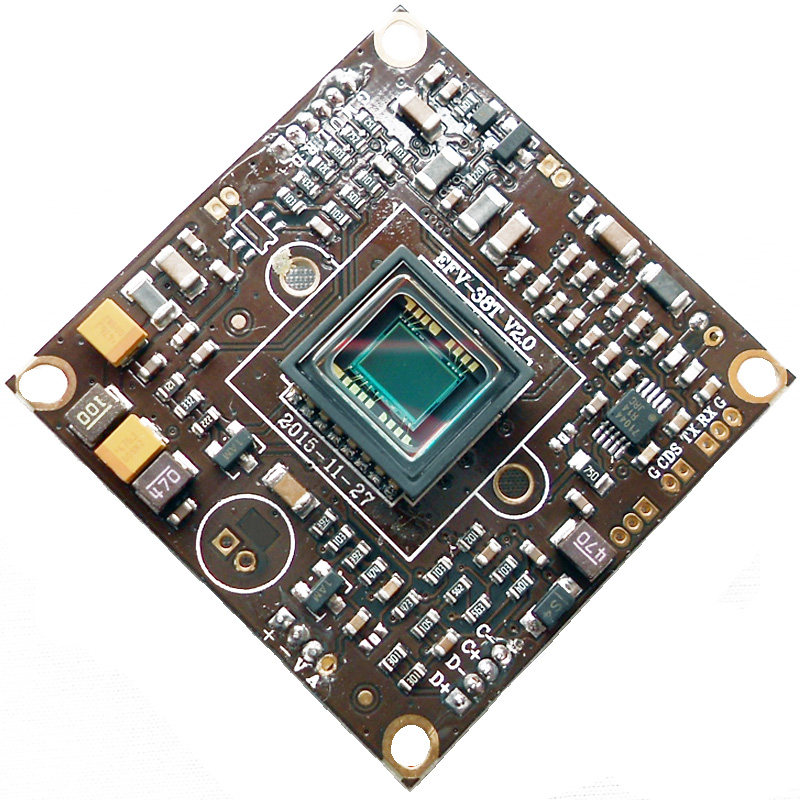 超宽动态双速CCD传感器 800线高清监控模组 SONY摄像头芯片4141_虎窝淘