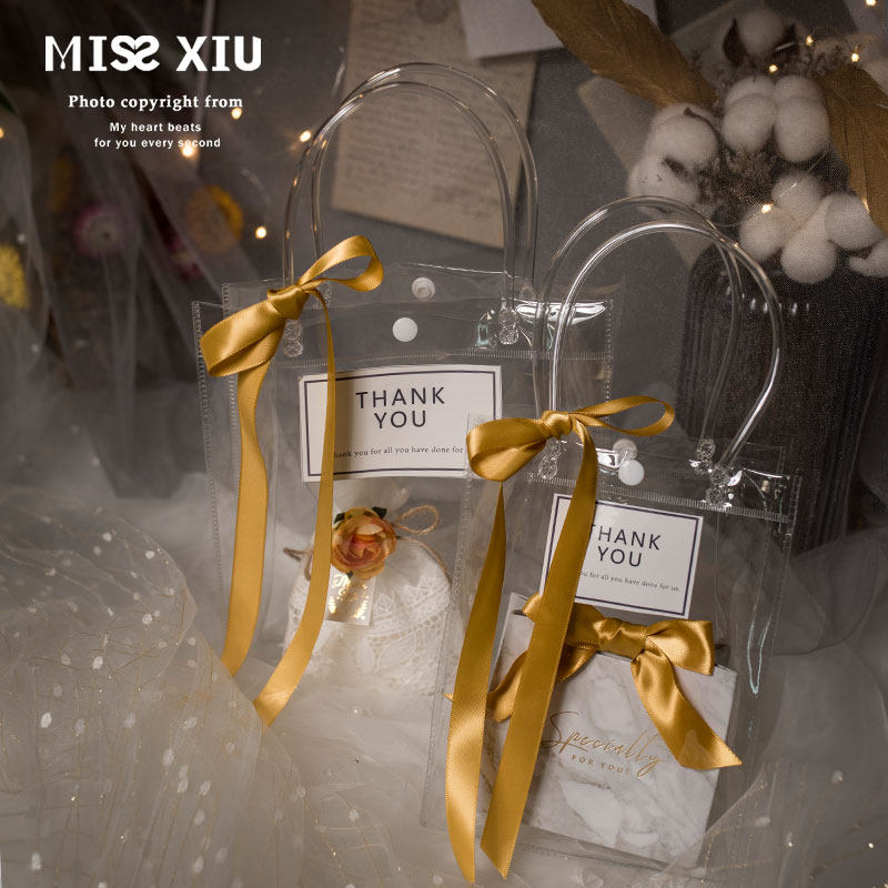 MISSXIU[闪光]新款手提袋结婚喜糖盒伴手礼品闺蜜生日礼物包装袋_虎窝淘