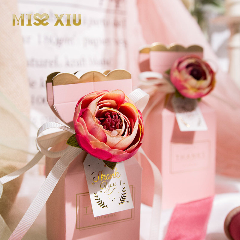 MISSXIU[约定]创意婚礼结婚喜糖盒婚庆礼品盒装糖果包装盒空盒子_虎窝淘