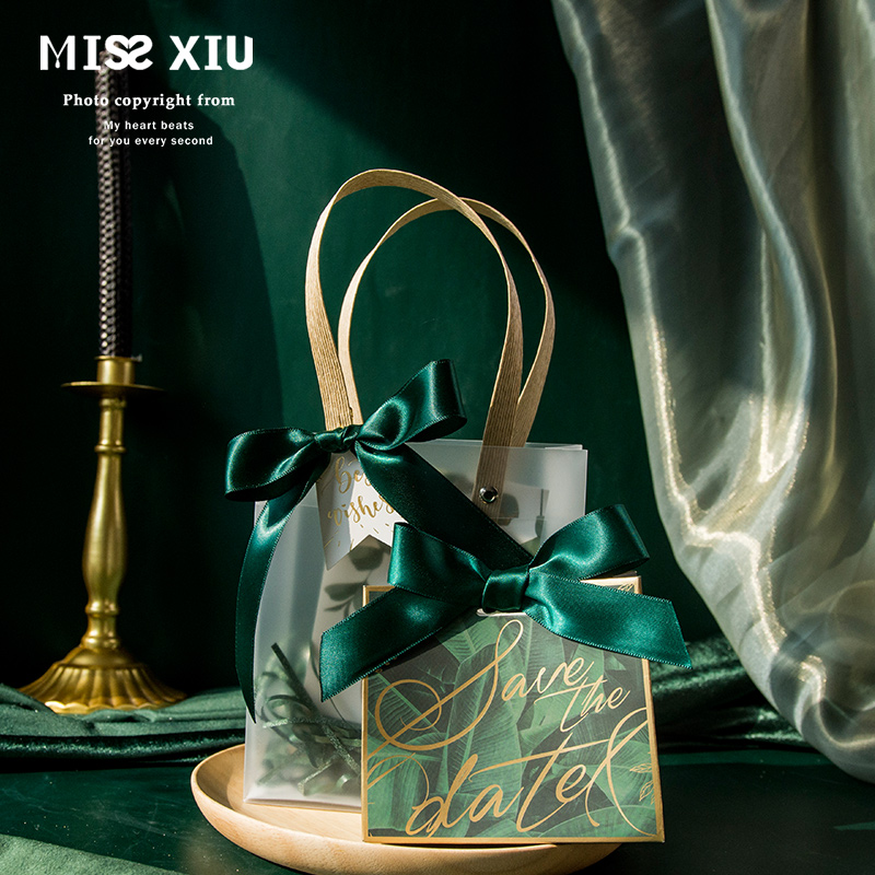 MISSXIU[告白]结婚礼伴手礼品包装袋礼物喜糖袋实用定制手提袋子_虎窝淘