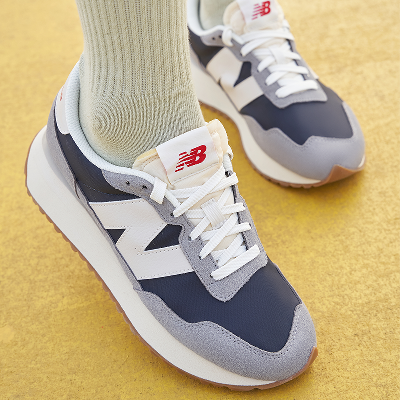 New Balance NB官方正品男女情侣复古百搭轻便运动休闲鞋MS237SB_虎窝淘