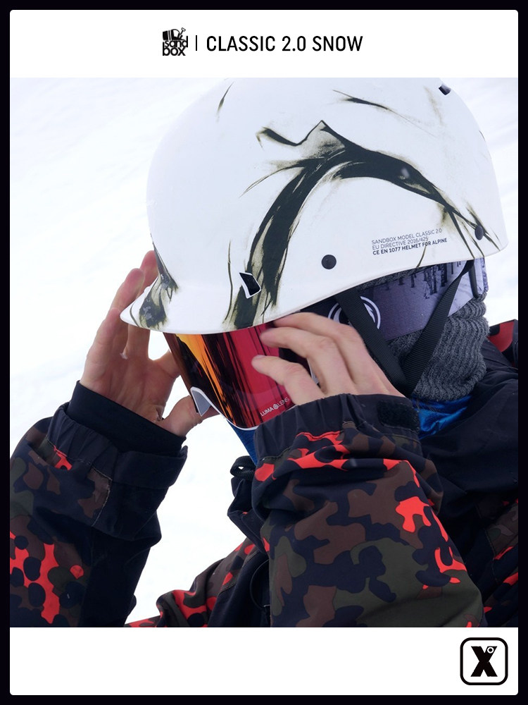 易毒[EXDO]W24 Sandbox单板滑雪头盔护具男防撞雪盔女滑雪装备_虎窝淘