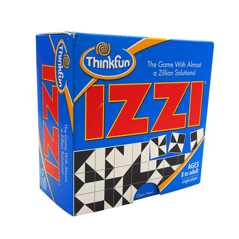 美国thinkfun黑白配方块拼图桌游儿童逻辑思维益智纸牌玩具8+IZZI_虎窝淘