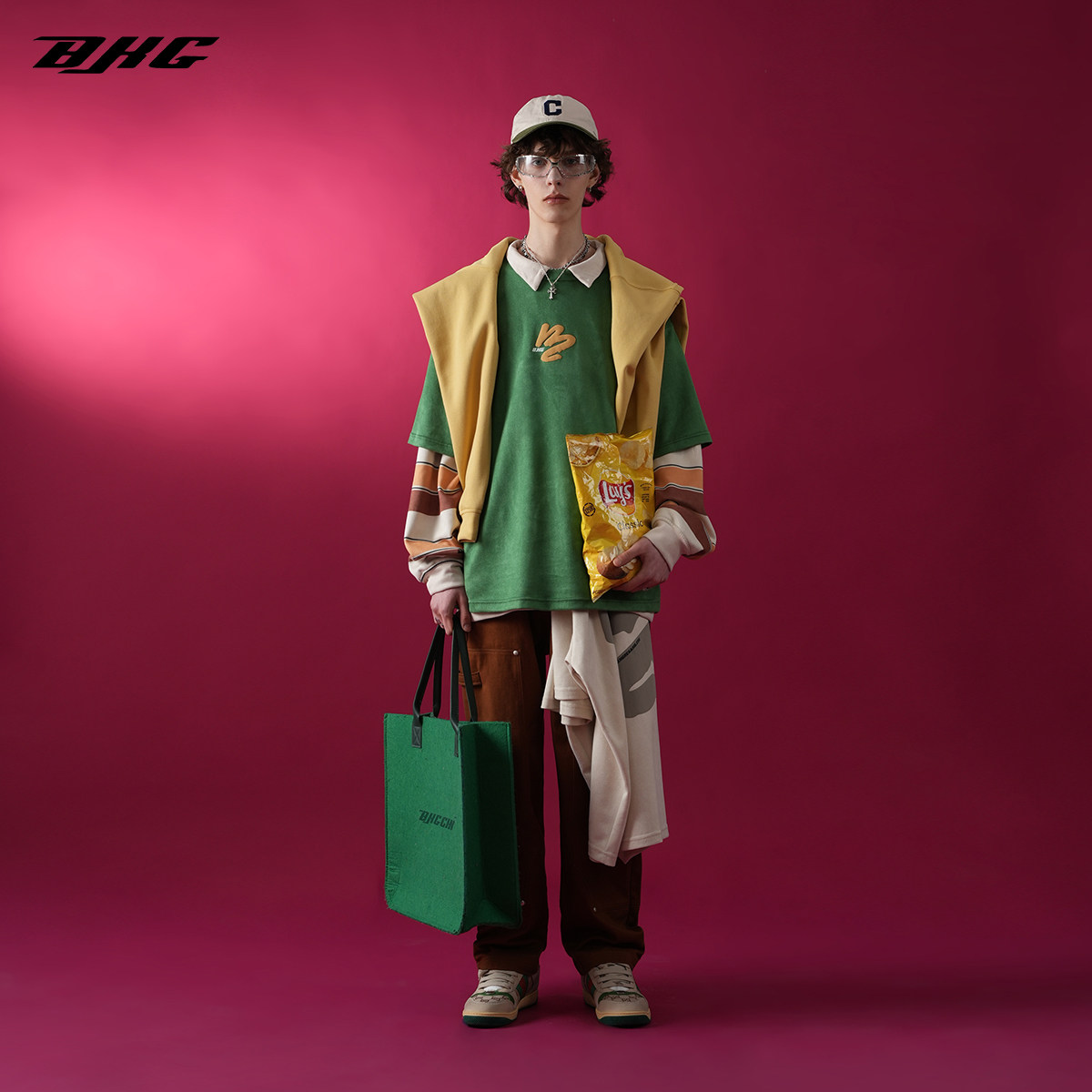 【解冻系列】 BJHG不计后果夏季美式麂皮绒短袖T恤男潮情侣上衣女_虎窝淘