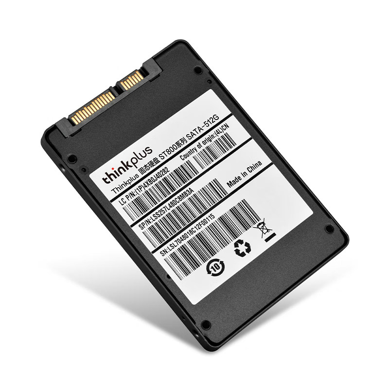 联想Thinkplus ST800 128G 256G SATA3笔记本台式机2.5固态硬盘_虎窝淘