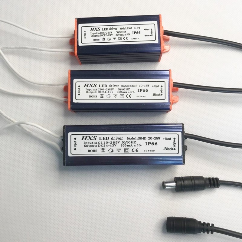 HXS集成吊顶灯镇流器LED平板灯驱动器恒流电源整流器变压器8W-48W_虎窝淘