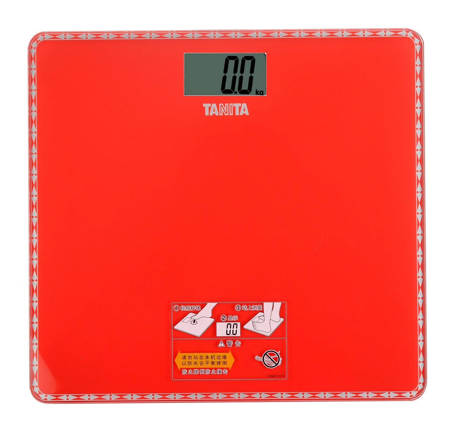 日本百利达TANITA电子健康秤HD-380人体秤减肥体重称秤精准秤重器_虎窝淘