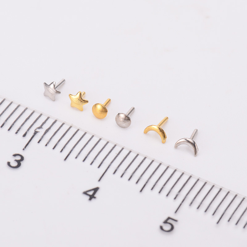 DIY珍珠配件 K金版花式堵头 S925纯银镀白金通孔珍珠塞制作针帽_虎窝淘