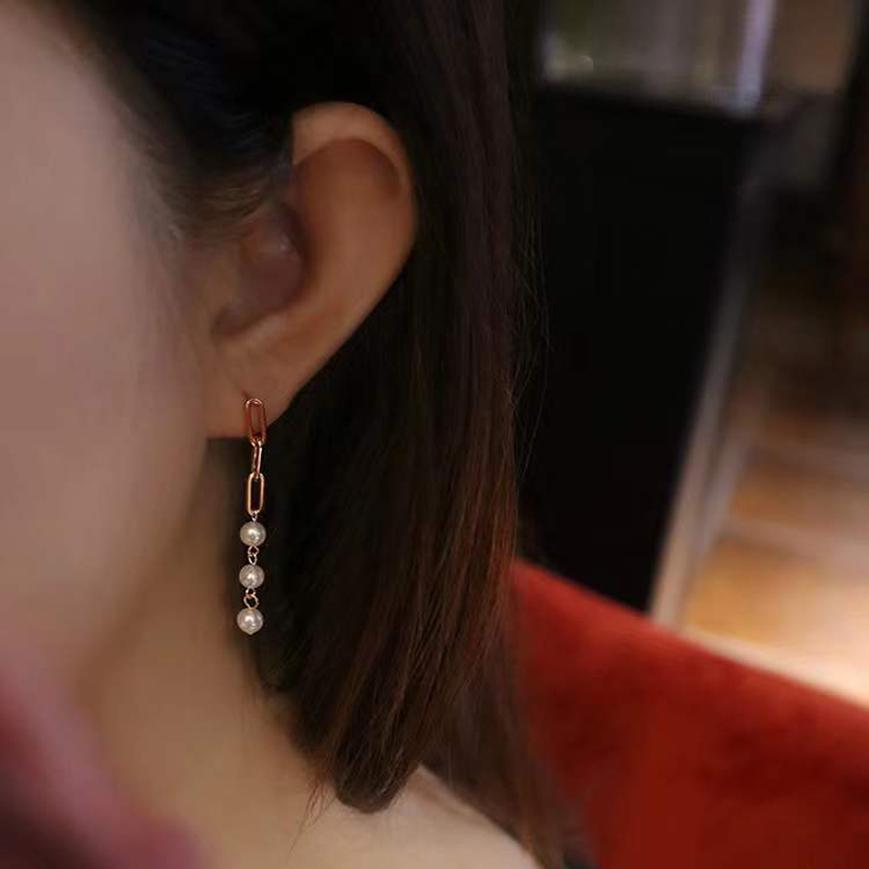 DIY珍珠小配件 S925纯银耳钉空托金色银色银饰耳环配6-8mm圆珠_虎窝淘