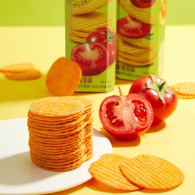 好丽友薯愿104g*5薯片薯条超值礼包节日送礼零食囤货膨化食品_虎窝淘