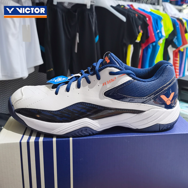 正品victor胜利羽毛球鞋缓震舒适男女款威克多A102/A230大码45 46_虎窝淘