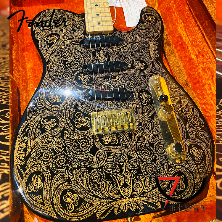 Fender James Burton芬达黄贯中 fender 8602金花【自留不卖】_虎窝淘