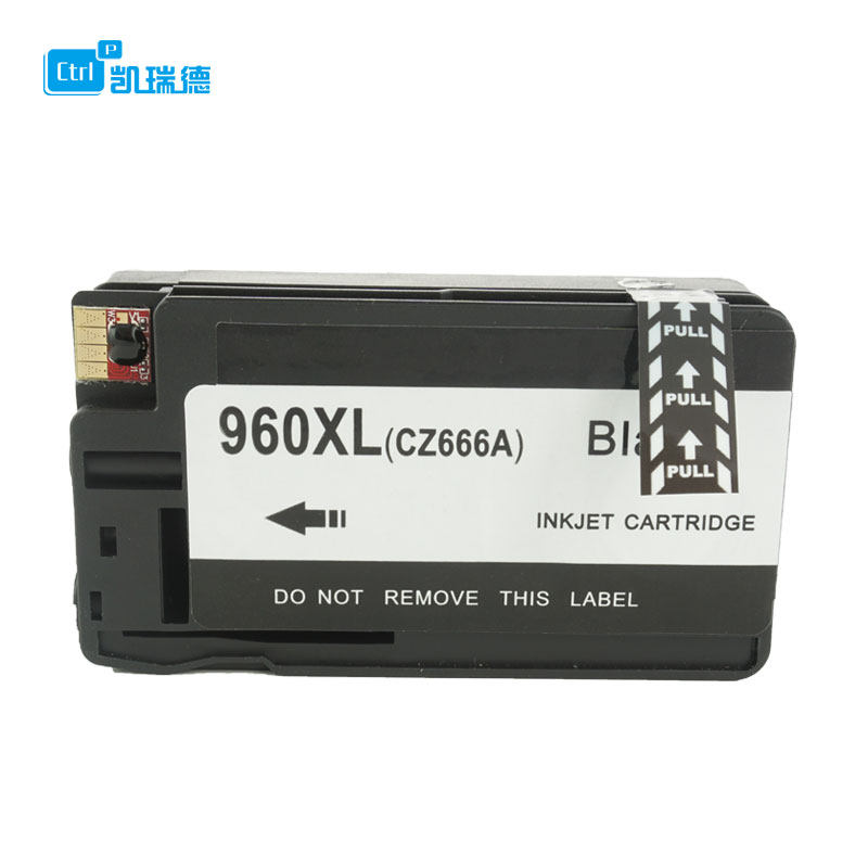 Ctrlp适用惠普960黑色墨盒Officejet pro 3610墨水盒HP 3620打印墨盒 960XL黑色大容量带芯片_虎窝淘