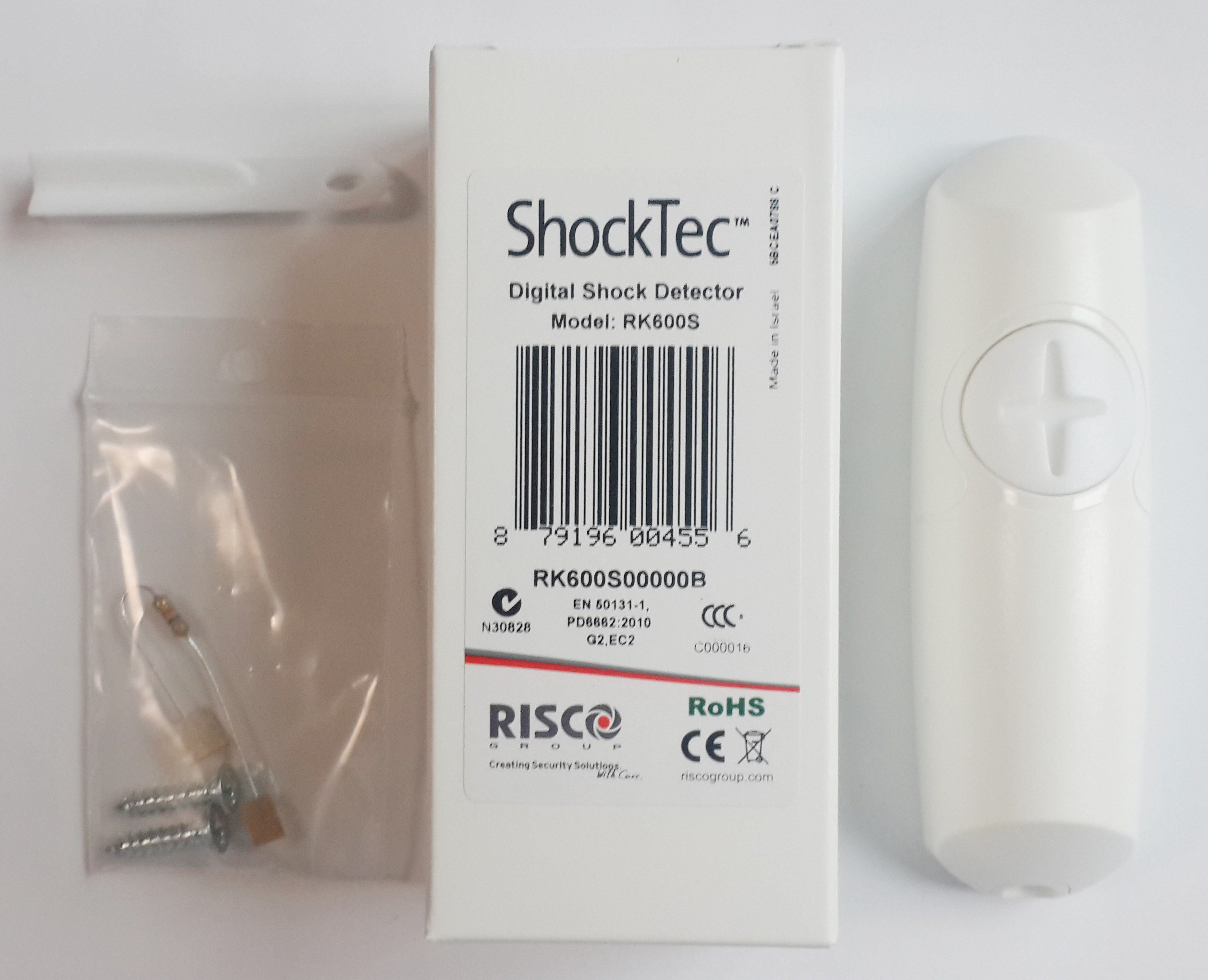 以色列RISCO瑞斯可RK600S数字振动探测器shocktec银行金库博物馆_虎窝淘