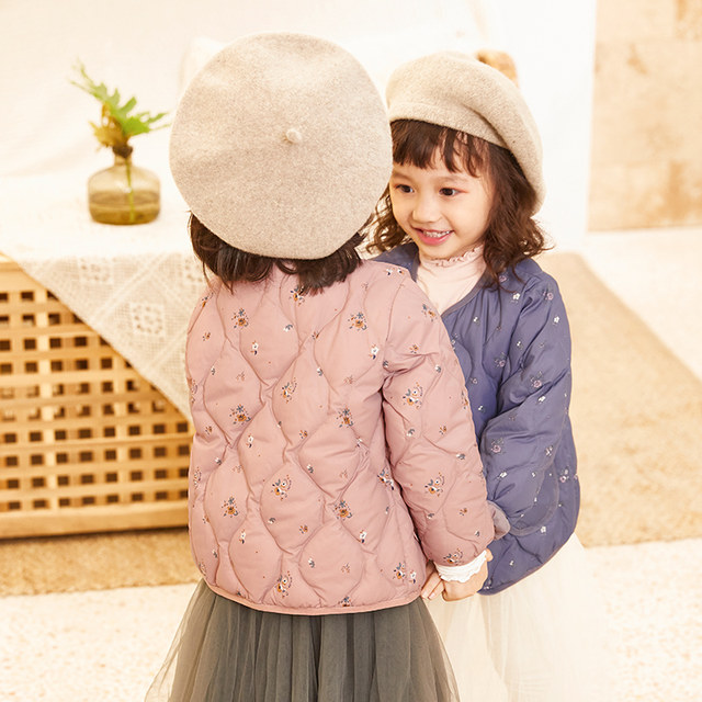 Kangyier children's thin down jacket inner liner for girls in autumn ...