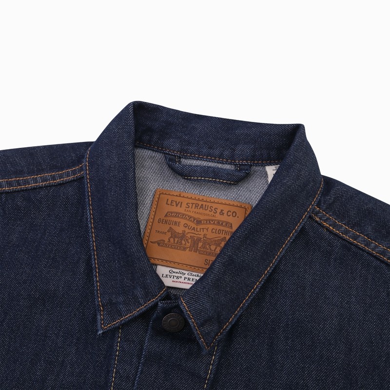 【商场同款】Levi's李维斯秋季男士翻领牛仔夹克外套72334-0557_虎窝淘