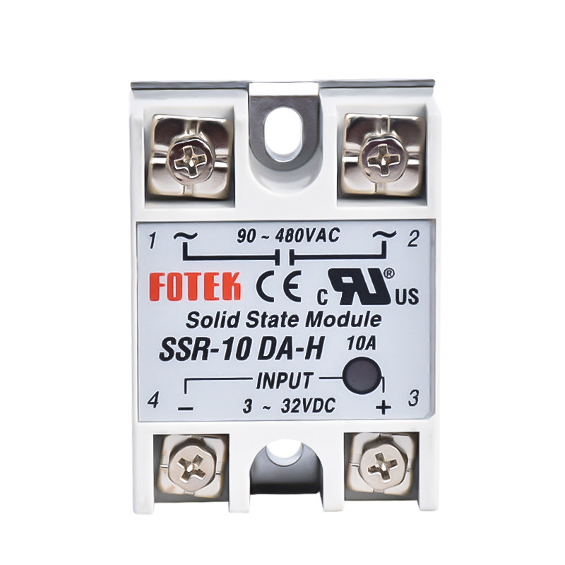 原装台湾阳明FOTEK直流单相固态继电器SSR-10DA 10A可控硅SSR模块_虎窝淘