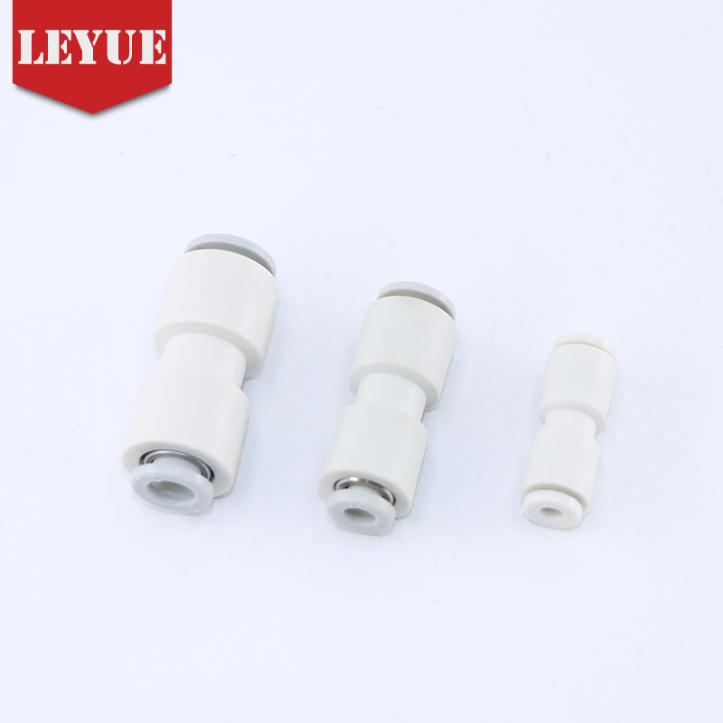 SMC型白色PG变径直通KJH03-04气动KQ2H04-06-08-10-12-16气管接头_虎窝淘