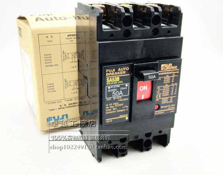 壹号SA53B EA53B 3P 15A 20A 30A原装富士FUJI断路器现货销售_虎窝淘
