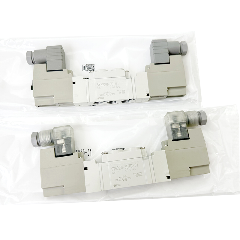 SMC电磁阀SY5220/5320-4D/5D/6DD/DZE-01-C4C6C8 SY5120-5DZD-01_虎窝淘