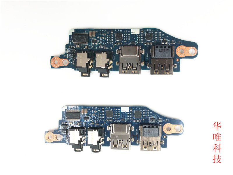 适用于戴尔DELL外星人 M15X M17X R1 R2 USB小板音频板LS-B758P_虎窝淘