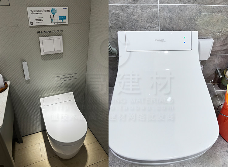 杜拉维特连体马桶 215701/215751/006059/610200抗菌釉面虹吸冲水_虎窝淘