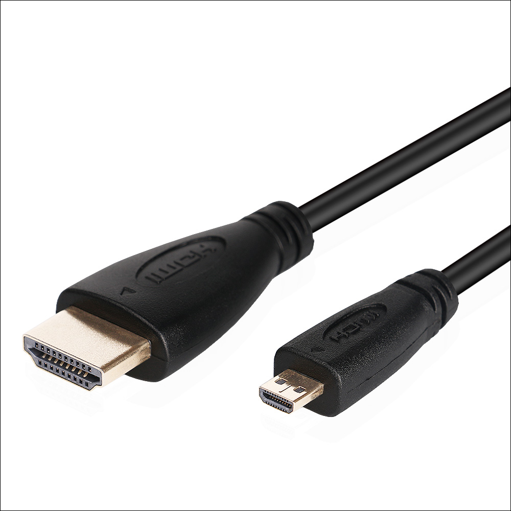 适用于索尼微单相机A7R3 A6500 A7K A7R A7S A7S2 A7R2 A7M2 A7M3 7RM2监视器连接线Micro ...