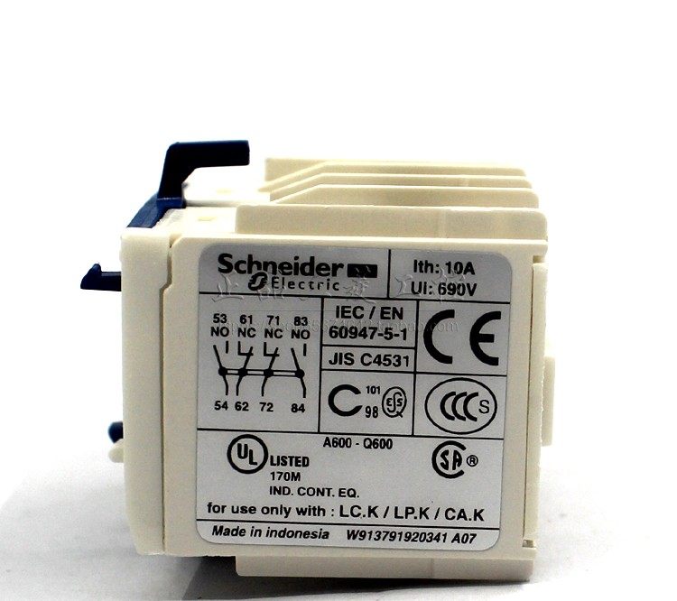 原装进口施耐德K型接触器辅助触头LA1KN22 LA1KN31 2开2闭 3开1闭_虎窝淘