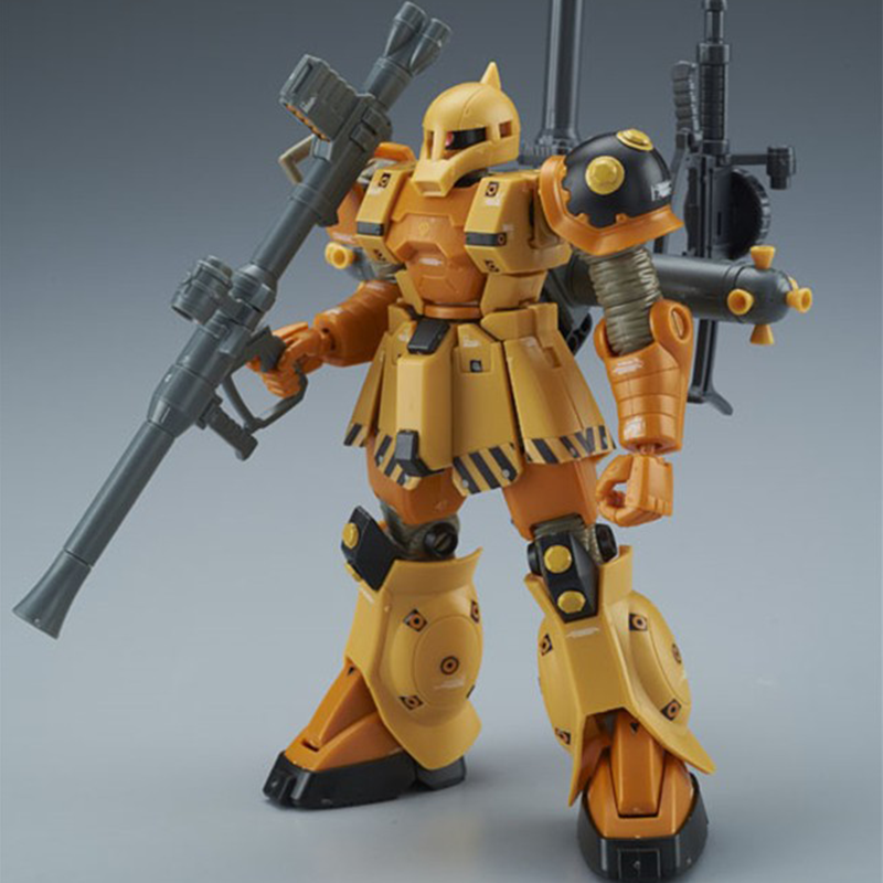 万代 HGGT 1/144雷霆宙域旧扎古黄色高达动画版拼装模型_虎窝淘