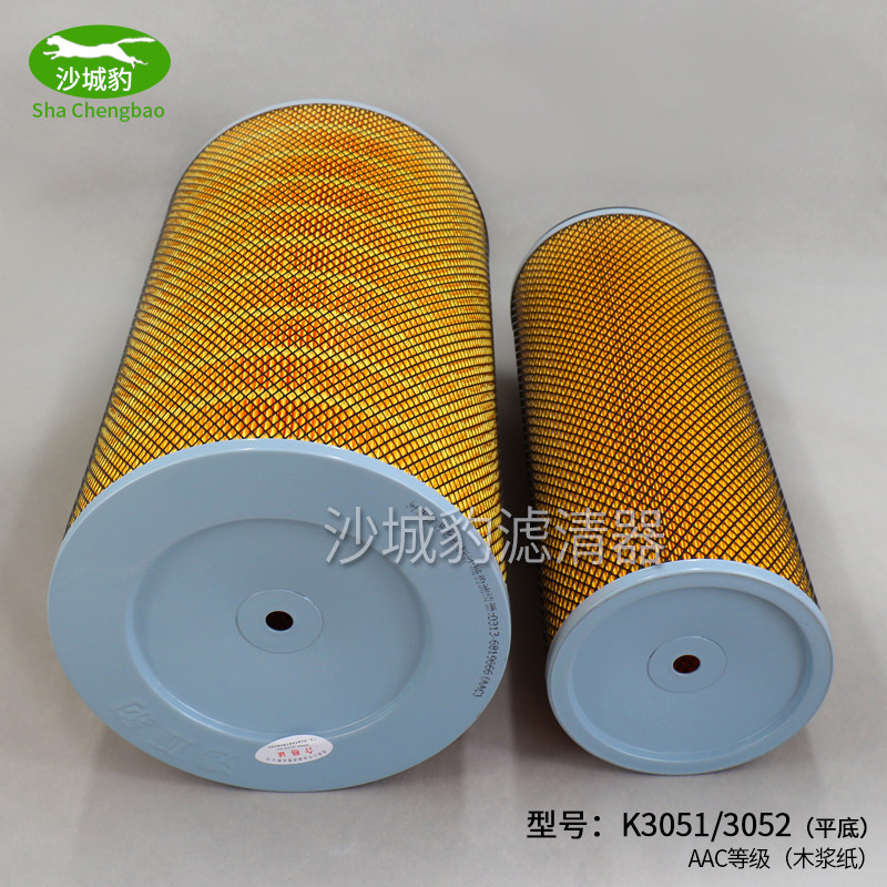 K3051/K3052空滤适配M德龙X 3000一汽柳特工程解放自卸车空气滤芯_虎窝淘