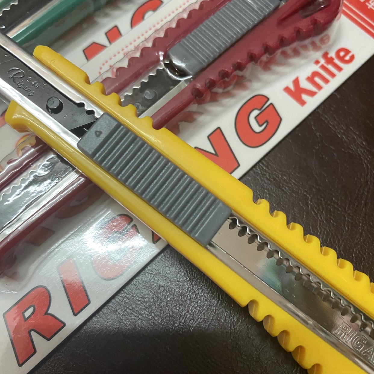 60把装日钢RG-331小美工刀广告施工小刀塑料修边开箱经济型小介刀_虎窝淘