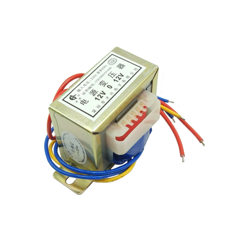 EI66电源变压器 30W双12V 1.25A 220V转12V*2漫步者音响变压器_虎窝淘