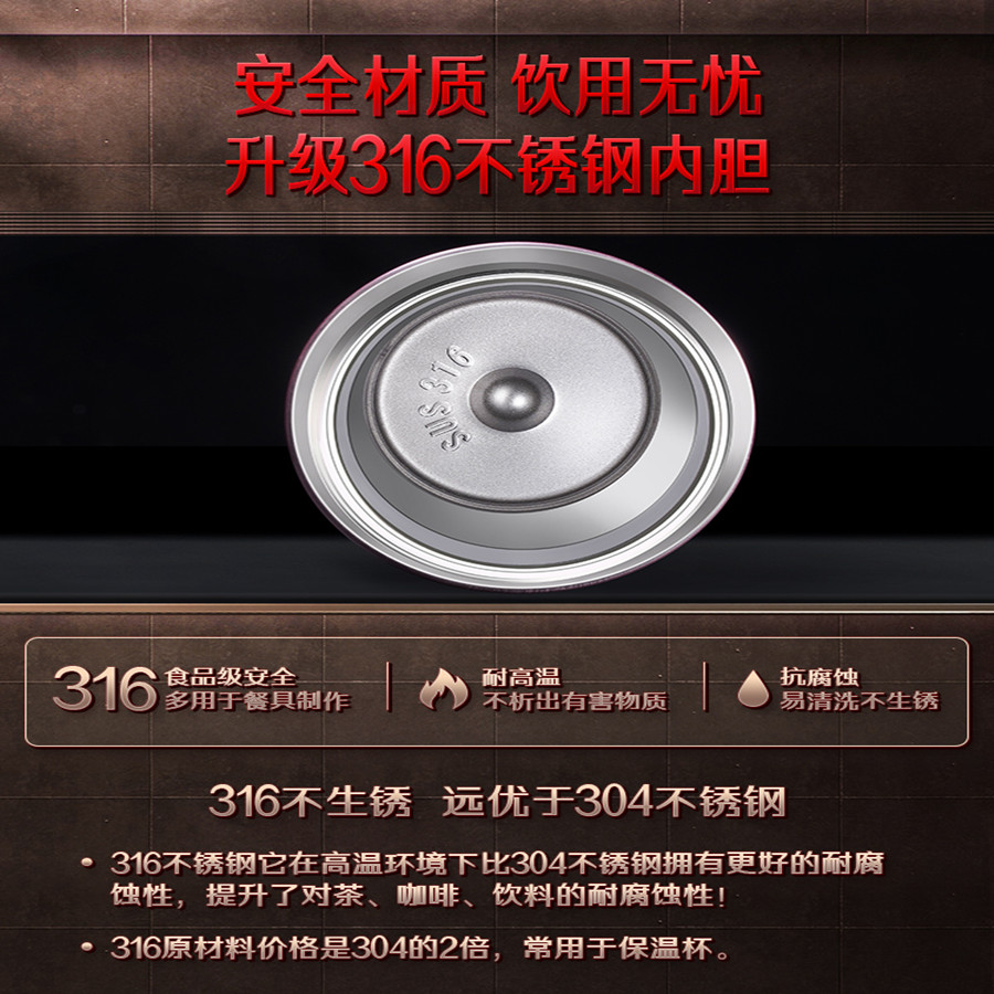 三四钢迷你保温杯316不锈钢水杯女小型口袋迷你小巧便携保温水杯_虎窝淘