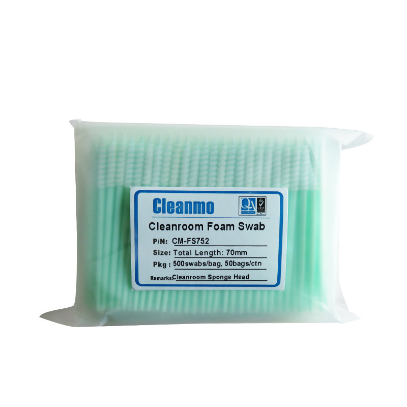 CM-FS752螺丝头海绵尖头棉签无尘净化擦拭棒清洁棉棒袋装500支/包_虎窝淘