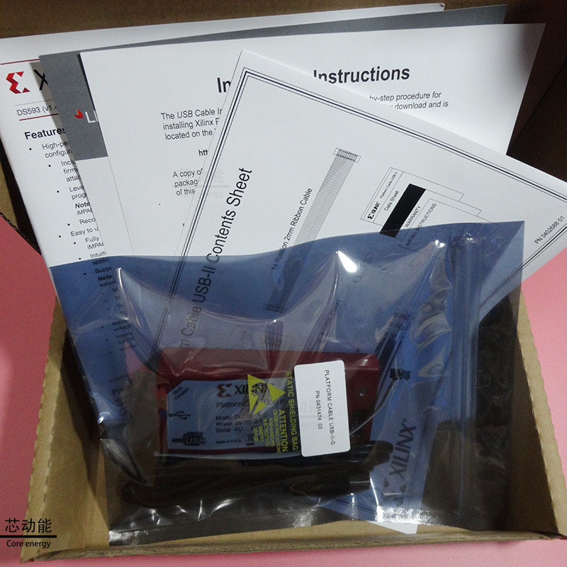 HW-USB-II-G DLC10 Xilinx Platform Cable II美国原装下载线器_虎窝淘