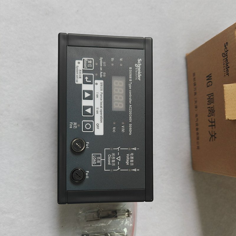 施耐德万高双电源转换开关B型控制器 AC220/240V 50/60Hz_虎窝淘