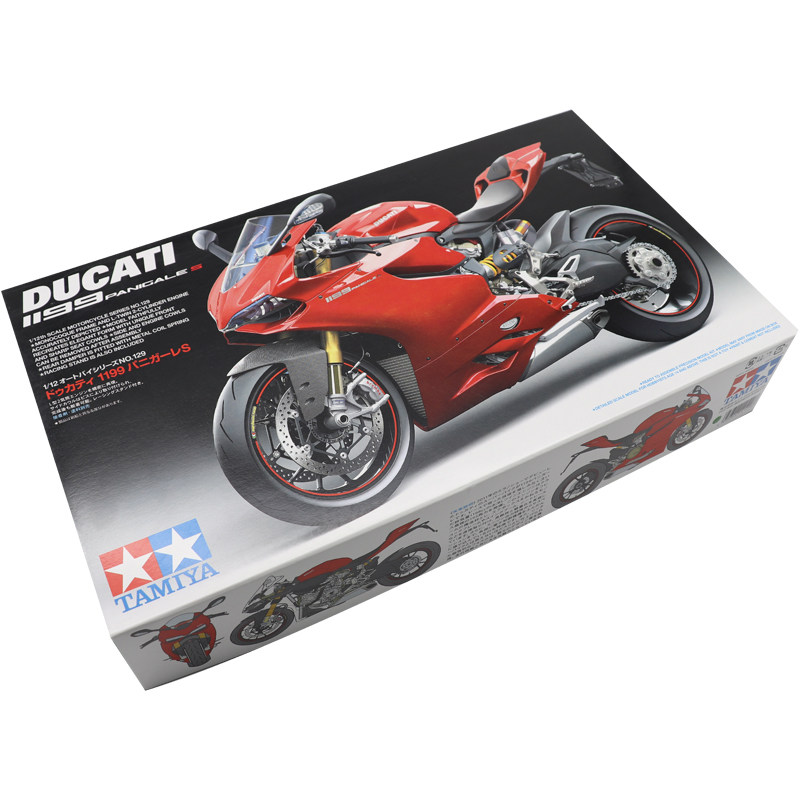 恒辉模型 田宫TAMIYA 14129 1/12 杜卡迪 1199 Panigle S 摩托车_虎窝淘
