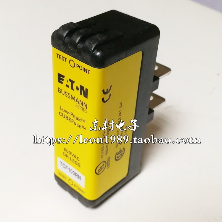 正品Bussmann熔断器 Low-peak保险丝 TCF100RN TCF100 100A 600V_虎窝淘