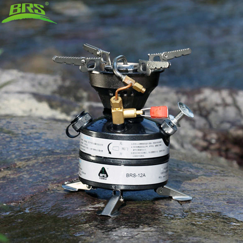 BRS-12A一体式野战油炉户外野营炉具汽油炉兄弟BRS汽油柴油炉_虎窝淘
