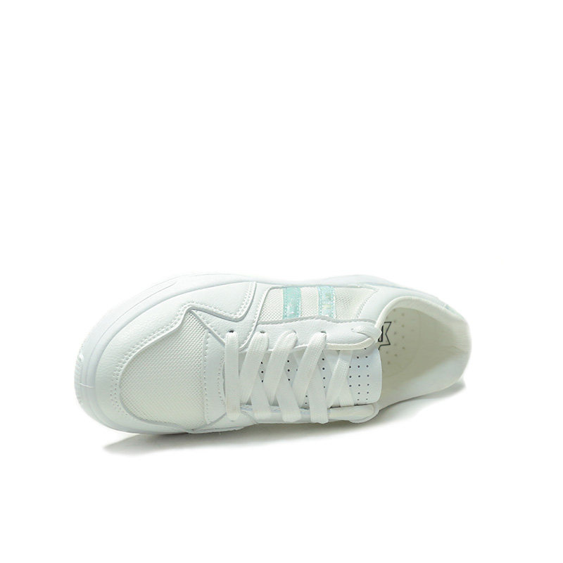 DUSTO/大东21新款夏季休闲鞋厚底时尚小白鞋系带网布透气21X7148A_虎窝淘