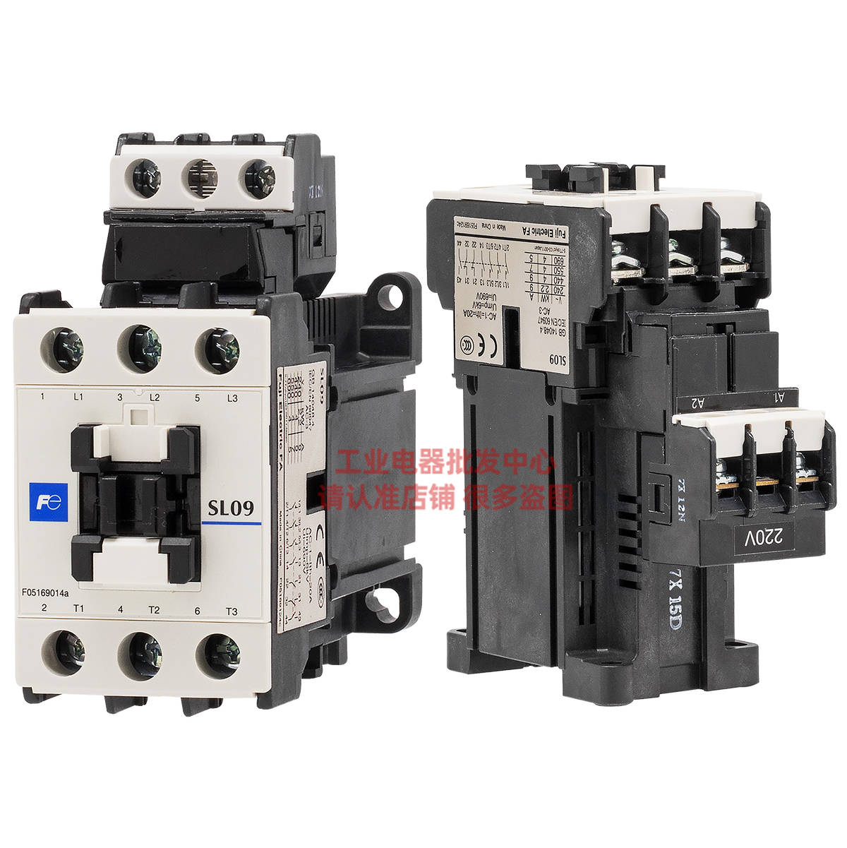 正品富士接触器SL09 SL25 SL40 SL65静音接触器110V电梯接触器_虎窝淘